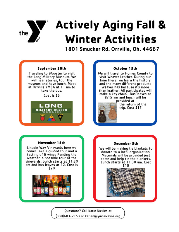 Seniors | YMCA of Wayne County